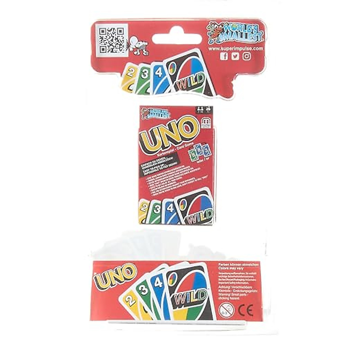 World's Smallest Uno Card Game