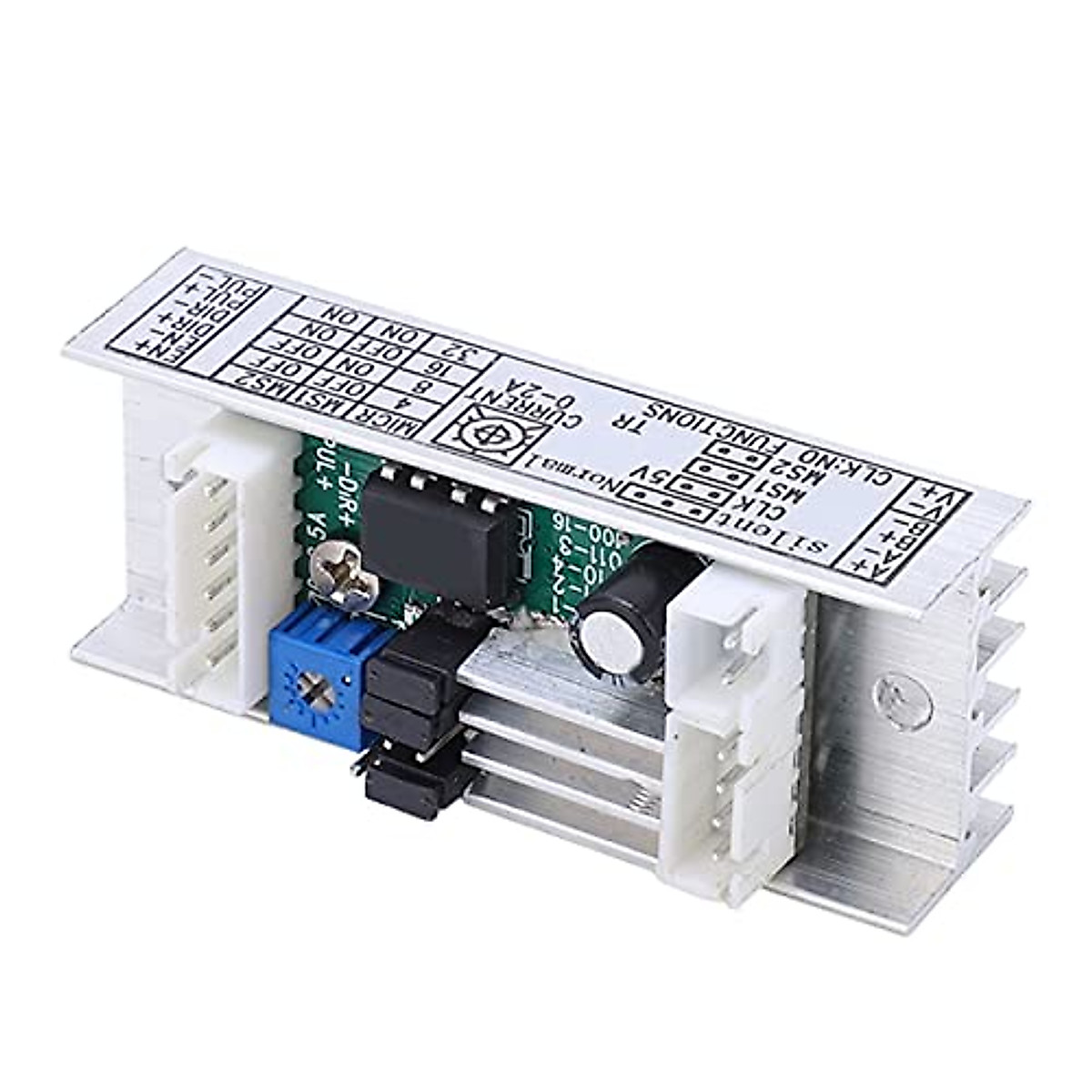 YYQTGG Stepper Motor Driver Module, Stepper Motor Driver Lightweight Long Service Life High Integration Level Small Size Foolproof for Accurate Devices