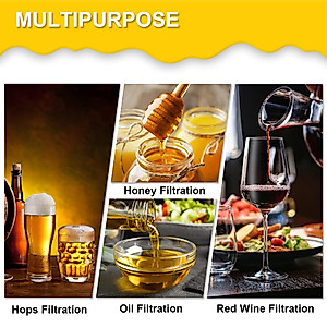 psler 13.8×13.8 inch (35×35cm) Wine Beer Dry Hops Filter Brewing Hopper Strainer 300 Micron Mesh Barrel Brewing Grain Basket Strainer for Homebrew Hops Wine Beer Tea Kettle Brew Filter