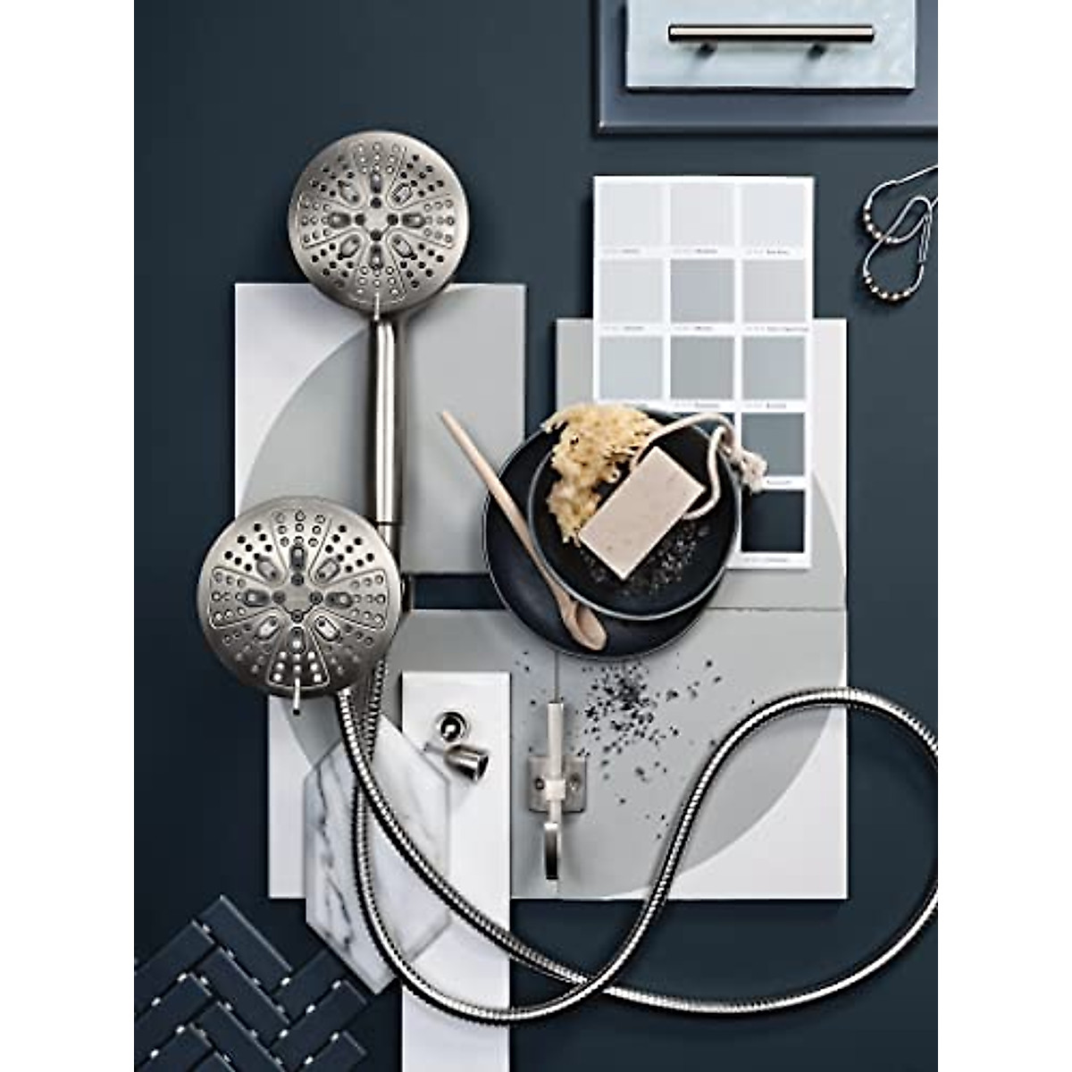 Moen 200C0SRN Hydro Energetix Combination Shower, Spot Resist Brushed Nickel