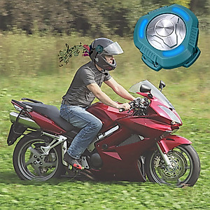 BenexBesdi Motorcycle Wireless Bone Conduction Helmet Speaker Waterproof Bluetooth Helmet Headphone with DSP Multiple Noise Reduction Microphone for Various Helmets (Green)