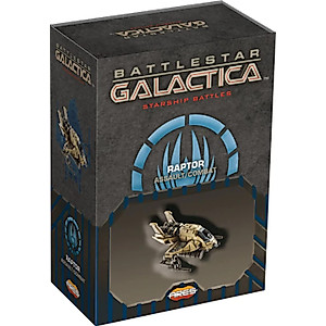 Ares Games Battlestar Galactica: Starship Battles - Raptor (Assault/Combat) Spaceship Pack