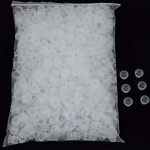 Ink Caps,1000pcs Disposable Tattoo Ink Caps Medium 13mm Tattoo Supplies for Tattoo Ink