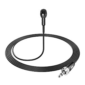 Xvive LV1 Lavalier Microphone Lav Mic Omni-Directional Lapel Microphone for Wireless Lavalier Microphone,Audio Recorder