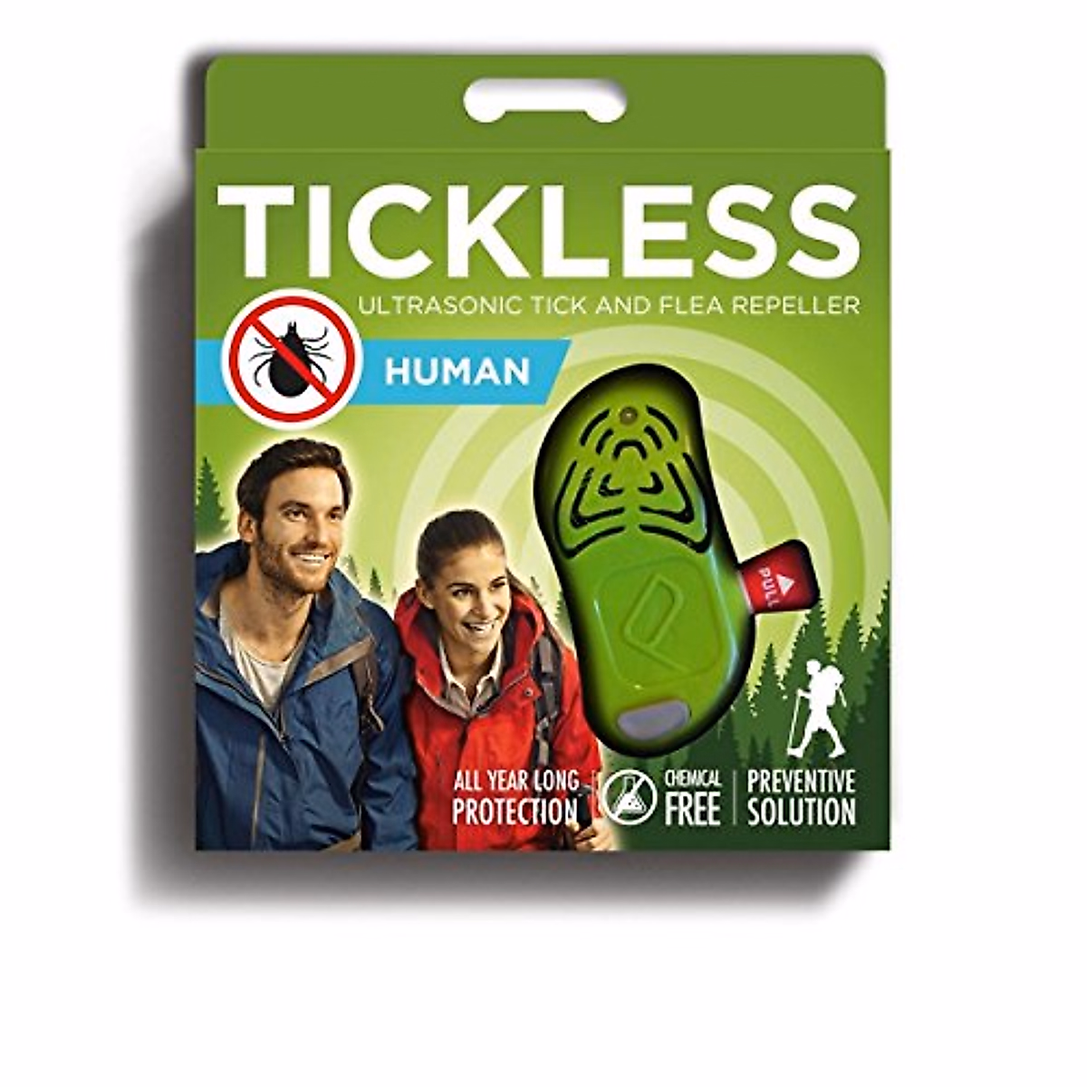 SONICGUARD TICKLESS HUMAN Ultrasonic tick and flea repeller for adults