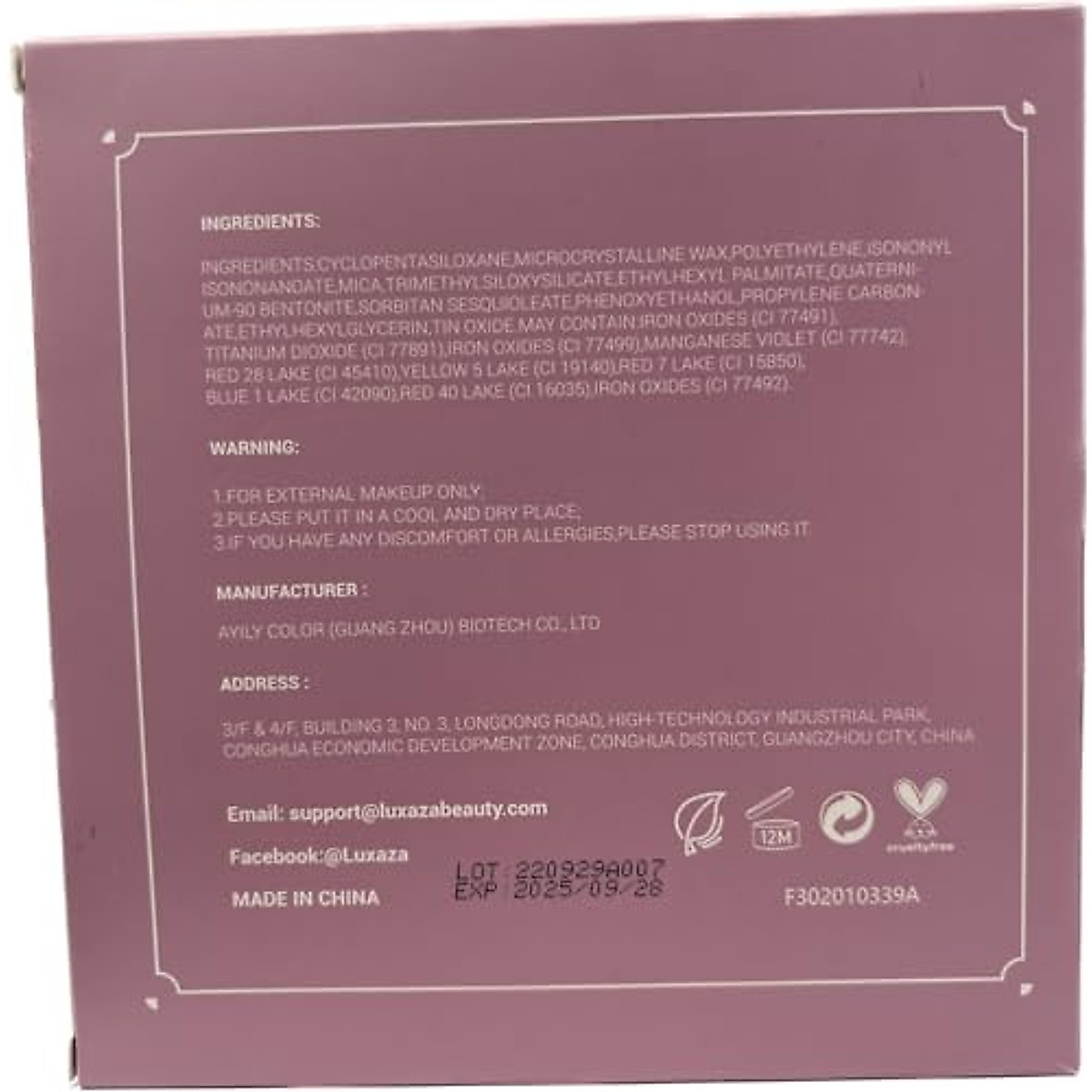 LUXAZA 6PCS Cream Brown Neutral Eyeshadow Stick Makeup Sets, Metallic Eye Brightener Stick Pencil Crayon -B02-Fall Brown