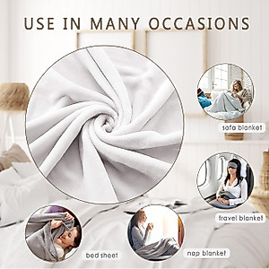 Cute Halloween Blanket for Girls Boys Black Ghost Flower Blanket for Women Men Soft Lightweight Throw Cozy Blankets for Bedding Couch Sofa Decor XS 30×40in for Leg/Pet