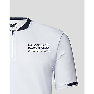 Castore Red Bull Racing F1 Men's Lifestyle Polo White - XL