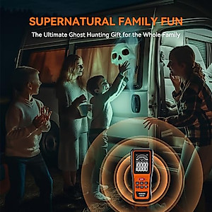 olmlmo Emf Meter,Electric Field, Radio Frequency Field, Magnetic Field Strength Meter,Rechargeable Radiation Detector for 5g Cell Tower, WiFi Signal Detector,Emf Inspections,Ghost Hunting