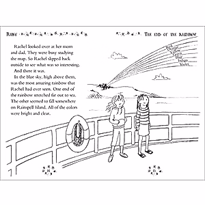 Rainbow Magic Rainbow Fairies: Books #1-4: Ruby the Red Fairy, Amber the Orange Fairy, Sunny the Yellow Fairy, Fern the Green Fairy