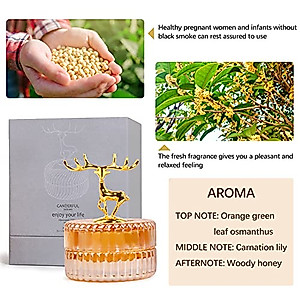 Candle Gifts for Women,Premium Scented Candle Relaxation Stress Relief for Women,Anniversary Easter Mothers Day Gifts Ideas Unique Gifts for Women Who Have Everything