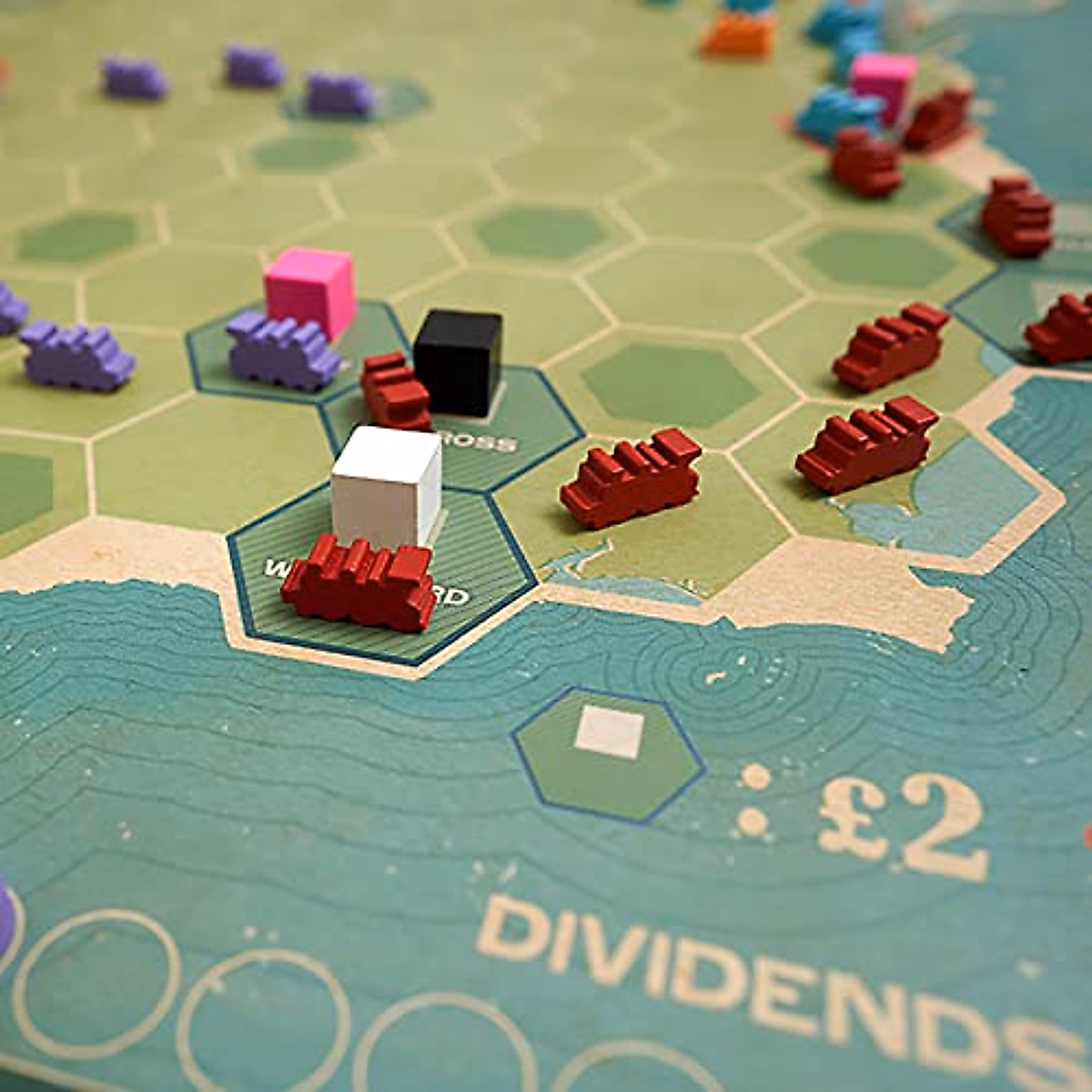 Capstone Games: Irish Gauge, Strategy Board Game, High Player Interaction, Quick 60 Minute Play Time, 3 to 5 Players, Ages 12 and Up