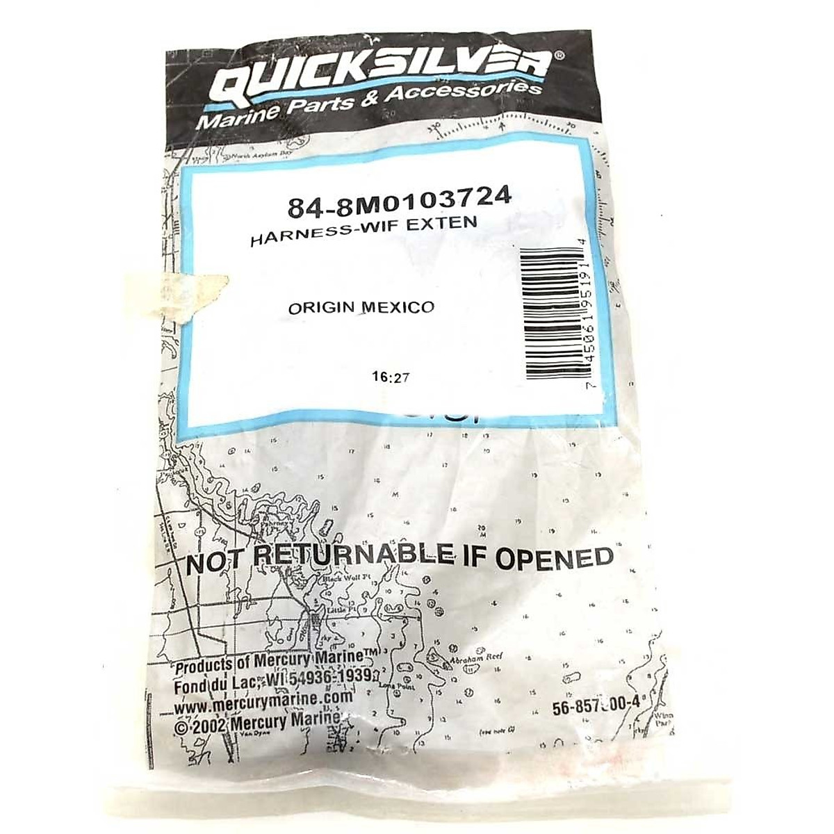 Mercury Quicksilver Boat WIF Extension Harness 84-8M0103724