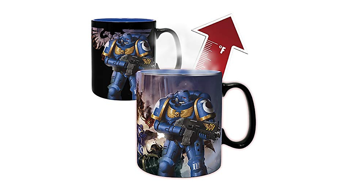 Warhammer 40K Ultramarine Magic Mug – 16 oz Ceramic