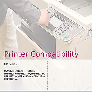 CS Compatible Toner Cartridge Replacement for HP 83A CF283A Black Laserjet Pro M201N M201DW MFP M125 M125NW M127 M127FN M127W M201 M225 MFP 10 Pack