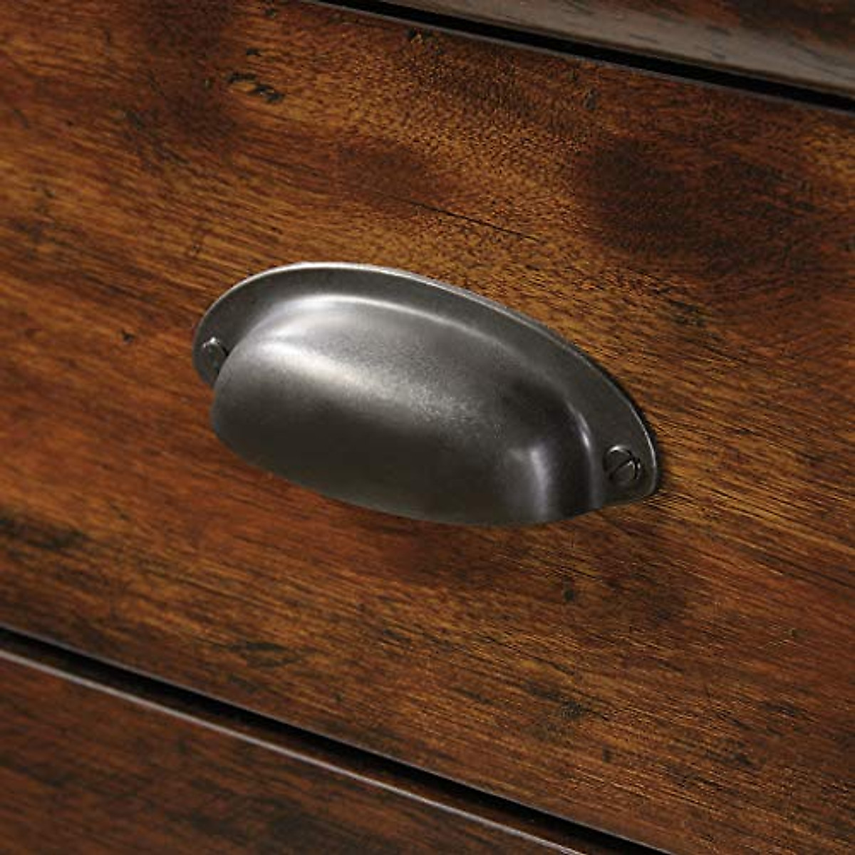 Sauder Harbor View Computer Desk, Curado Cherry Finish