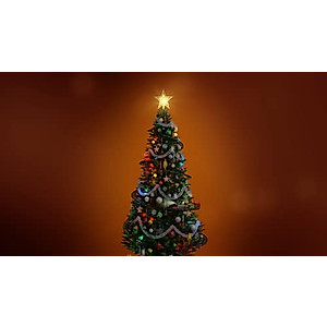 AtmosFX® Christmas Digital Decoration on USB Includes 7 AtmosFX Video Effects for Christmas