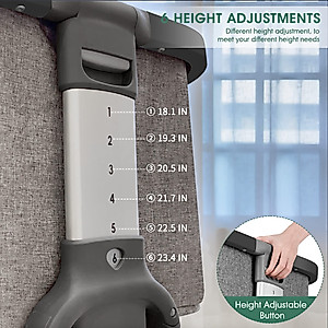 AMKE Baby Bassinets,Bedside Sleeper for Baby,35s Quick Assemble Baby Crib with Storage Basket,Portable Bassinets for Safe Co-Sleeping, Adjustable Baby Bed for Infant Newborn