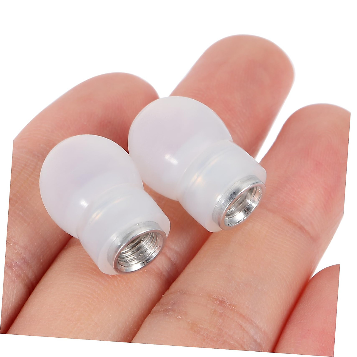 1 Set Stethoscope Diaphragm Ear Tips for Silicone Diaphragms White Ear Plugs Stethoscope Ear Tips Replacement Diaphragm for Stethoscope Earphone Suite Child