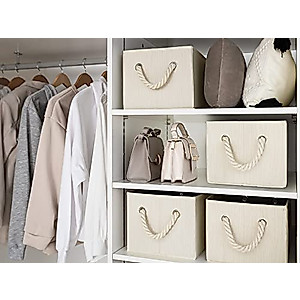 StorageWorks Two 3-Shelf Separable Closet Hanging Shelves with 3-Pack Storage Bins
