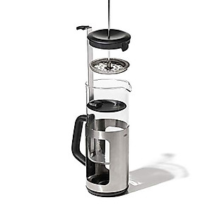 OXO Brew Stainless Steel French Press Coffee Maker – 32oz