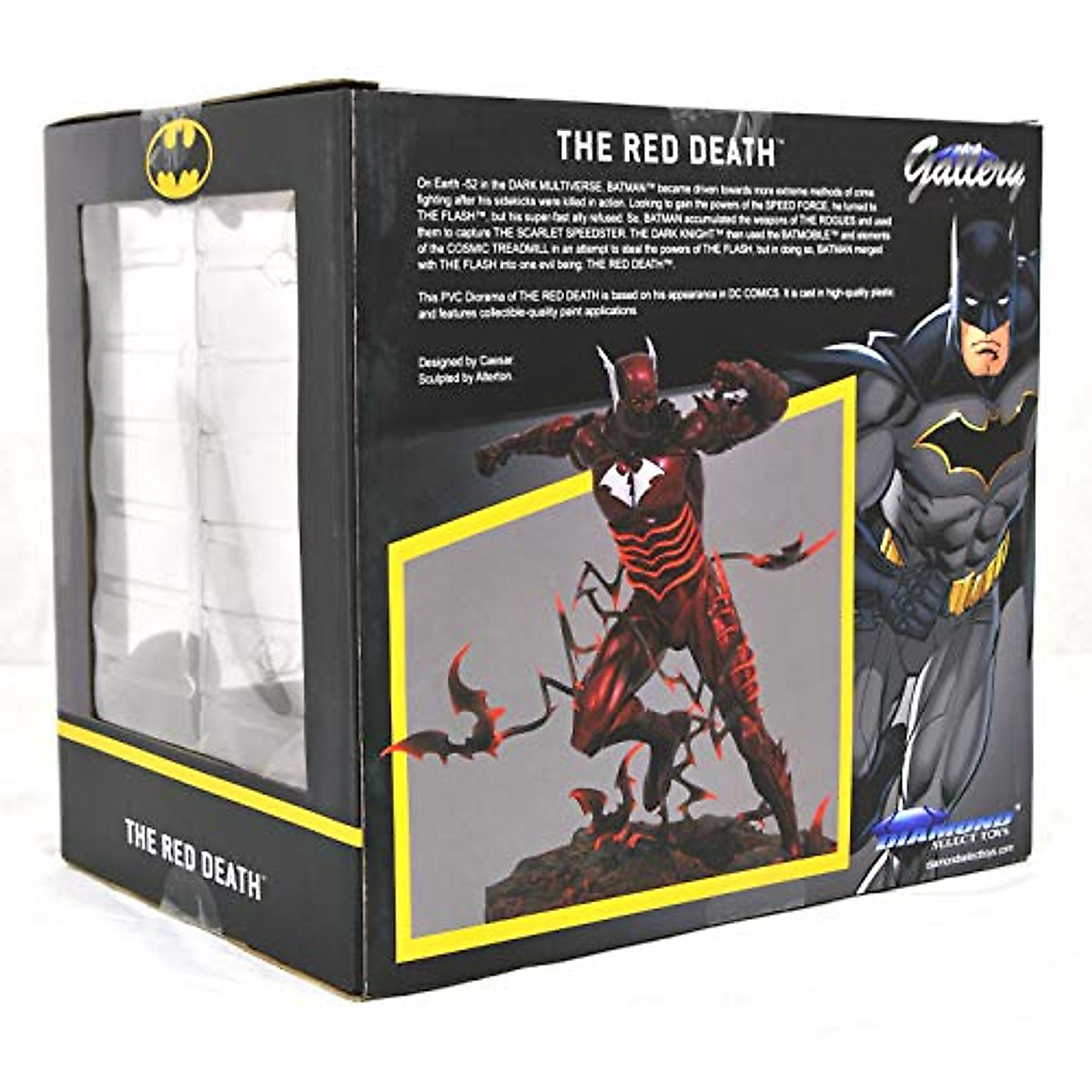 DIAMOND SELECT TOYS DC Gallery: Dark Nights Metal: Red Death PVC Figure
