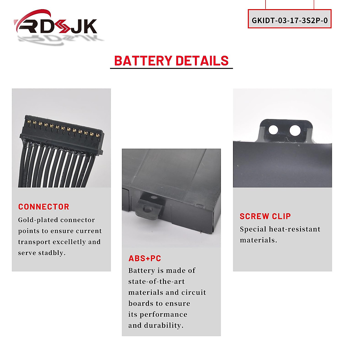 GKIDT-03-17-3S2P-0 GKIDT-00-13-3S2P-0 Laptop Battery for Intel QC7 Adata XPG Xenia 15 Schenker XMG Fusion 15 XFU15L19 Eluktronics MAG-15 Aftershock Vapor 15 Pro 2021 GLIDK-00-15-3S2P-0 11.4V 93.48Wh