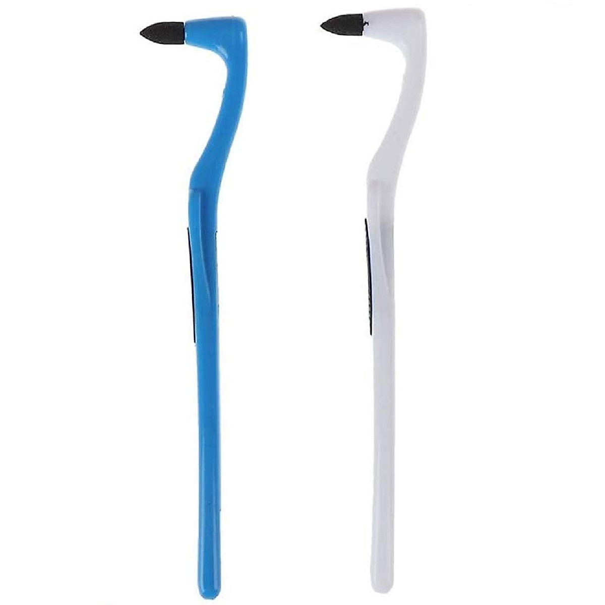 Chironal 2Pcs Portable interdental Brush Orthodontic Toothbrush Small Head Soft Correction Teeth Brace Clean Wisdom Toothbrush Dental