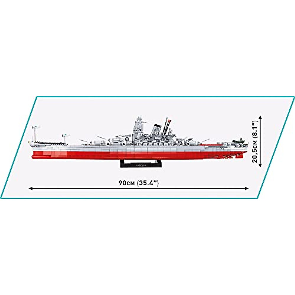 Cobi toys 2684 Pcs Hc WWII /4832/ Battleship Yamato Executive Edition
