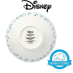 Silver Buffalo Disney Lilo and Stitch Ceramic Ramen Bowl with Chopsticks Featuring Stitch, 30 Ounces