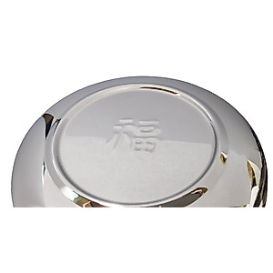 2sets Vacuum Insulated Double Wall Skin Stainless Steel Good Fortune Korean Traditional Rice Bowl with Lid