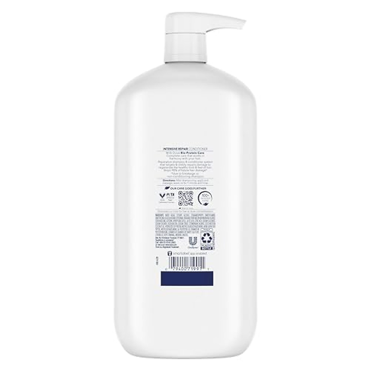 Dove Conditioner Intensive Repair Pack of 4 for Damaged Hair Conditioner with Bio-Restore Complex 31 oz