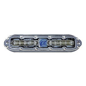 shadow-caster SCM-10 LED Underwater Boat Light - Color-Changing (RGBW) - 316 Stainless Steel Housing - Polycarbonate Lens - IP68 Fully Submersible Waterproof