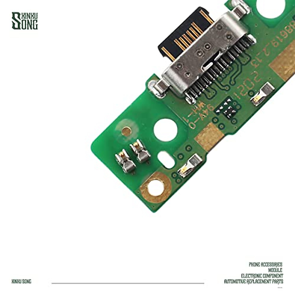 XINXUSONG (2pack) USB Charging Connector Charger Board Port Dock Part Repair Replacement for Moto G7 Power XT1955-5 XT1955-6 Short-Term (NA Version)