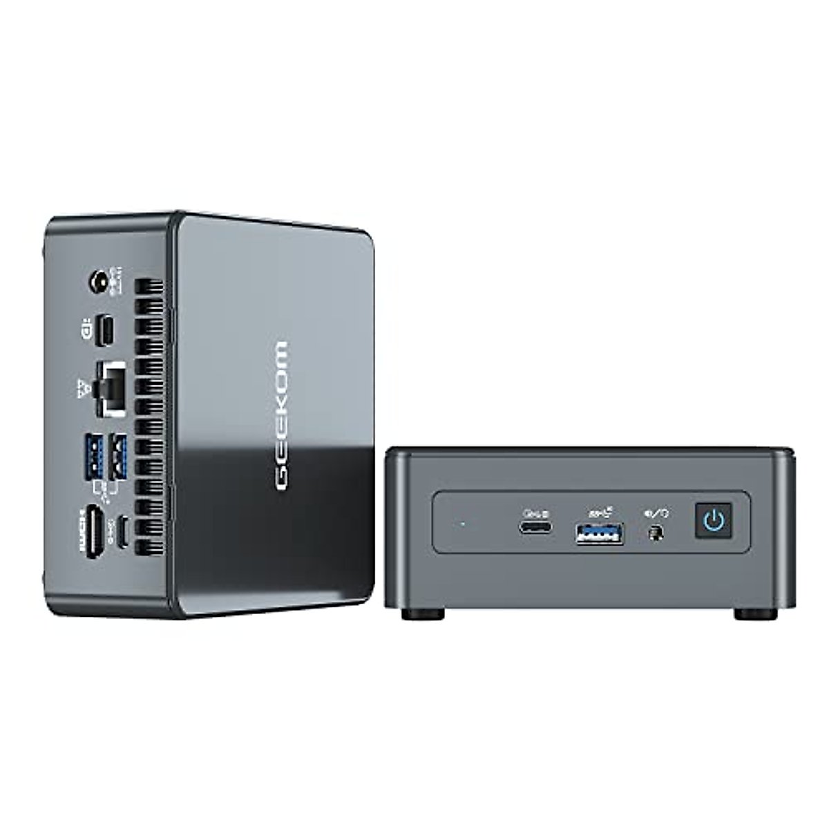 GEEKOM Mini PC Mini IT11, 11th Intel Core i7-11390H (up to 5.00 GHz), 32GB DDR4 RAM 2TB M.2 SSD, Windows 11 Pro Mini Computers NUC 11, USB4.0/8K UHD/WiFi 6/BT5.2, Home/Office Mini Desktop Computer