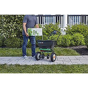 Scotts MossEx - Kills Moss but Not Lawns, Contains Nutrients to Green The Lawn, Moss Control for Lawns, Helps Develop Thick Grass, Granules Bag, Treats up to 5,000 sq. ft, 18.37 lbs.
