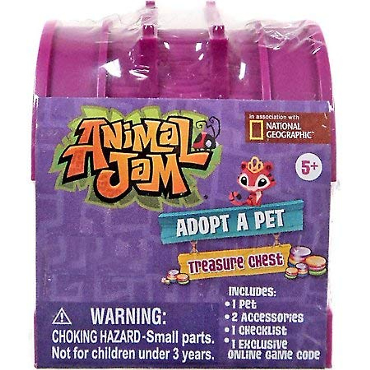 Animal Jam Adopt a Pet Treasure Chest Sealed Mystery Box of 24 Chests Game Code