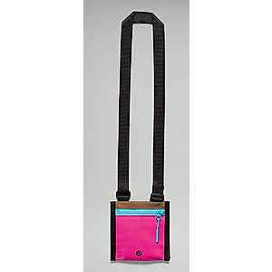 Lululemon Athletica Ever Ready Crossbody Wallet (Sonic Pink/Cacao/Black)