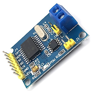 FainWan 2pcs MCP2515 CAN Bus Module TJA1050 Receiver SPI Module Compatible with Ard-uino AVR