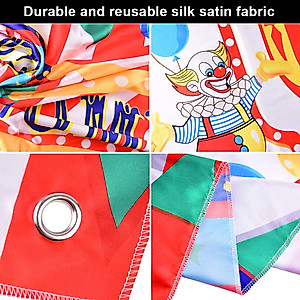 Circus Carnival Banner Backdrop,20 Carnival Balloons 11 Carnival Photo Booth Props For Circus Carnival Party Supplies Decorations