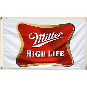 2but Miller High Life Beer Flag Banner 3x5Feet