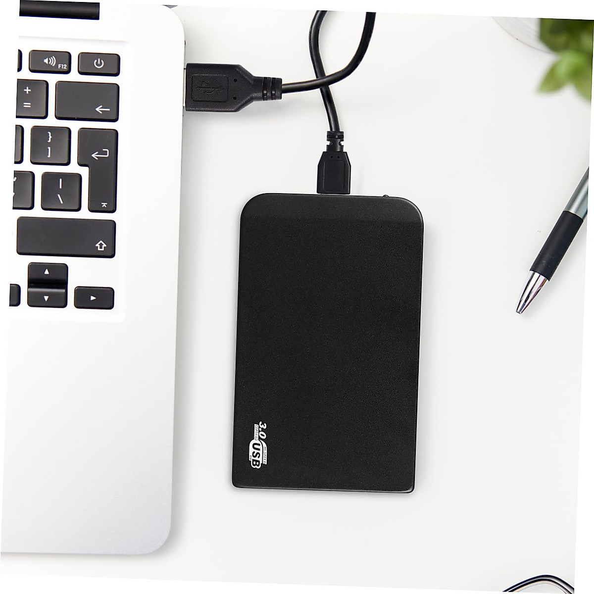 KJHBV 4tb Mobile Hard Disk Usb3.0 Upgrade Version Black Cross-Border HDD Case for Computer Hard Drive Disk HDD External Hard Drive Aluminum Alloy SSD 2tb Driver