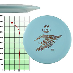 RPM Discs Kotare Strata Plastic | Distance Driver Golf Disc | Advanced Disc Golf Disc [Stamp Color & Weight May Vary] (Purple)