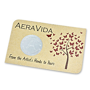 AeraVida Adjustable Charming Nautical Blue Floral Cluster Mix Stone Statement Free Size Ring for Women