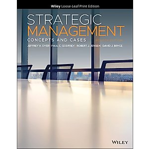 Strategic Management: Concepts and Cases