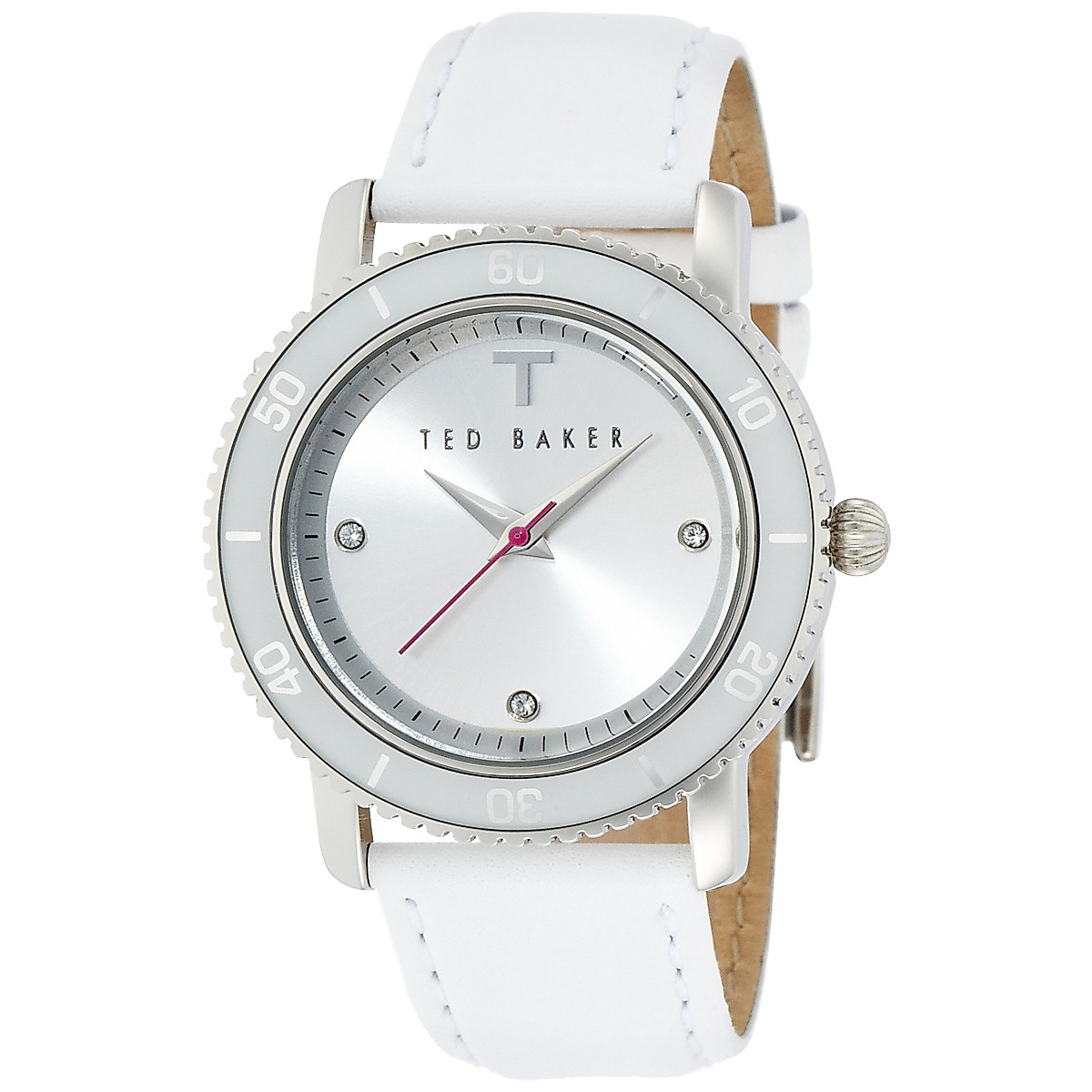 Ted Baker Women's TE2109 Smart Casual Three-Hand Leather Watch
