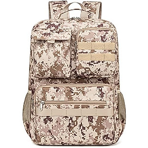 School Backpack Vintage Canvas Laptop Backpacks Men Women Rucksack Bookbags, Black