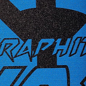 Onix Graphite Evoke Tear Drop Pickleball Paddle Features Tear Drop Shape, Polypropylene Core, and Graphite Face, Blue