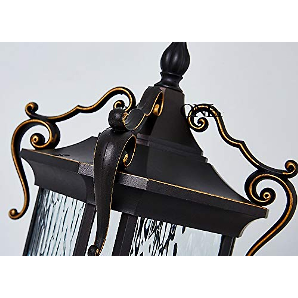 Lights Outdoor European Outdoor Waterproof Anti-Rust Column Lanterns E27 Aluminum Villa Exterior Pillar Post Lights Outside Stairs Patio Streetlights Door Light Stadium