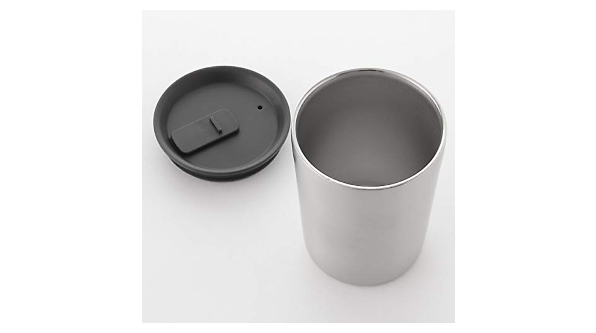 Muji Stainless Steel Tumbler 300ml - Durable Travel Mug for Coffee & Tea